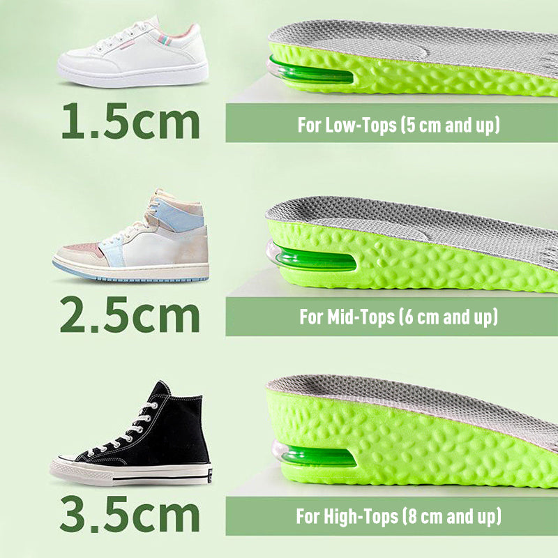 📢📢49% OFF!! ⏰ Comfortable cushioned insoles that increase height: walk ...